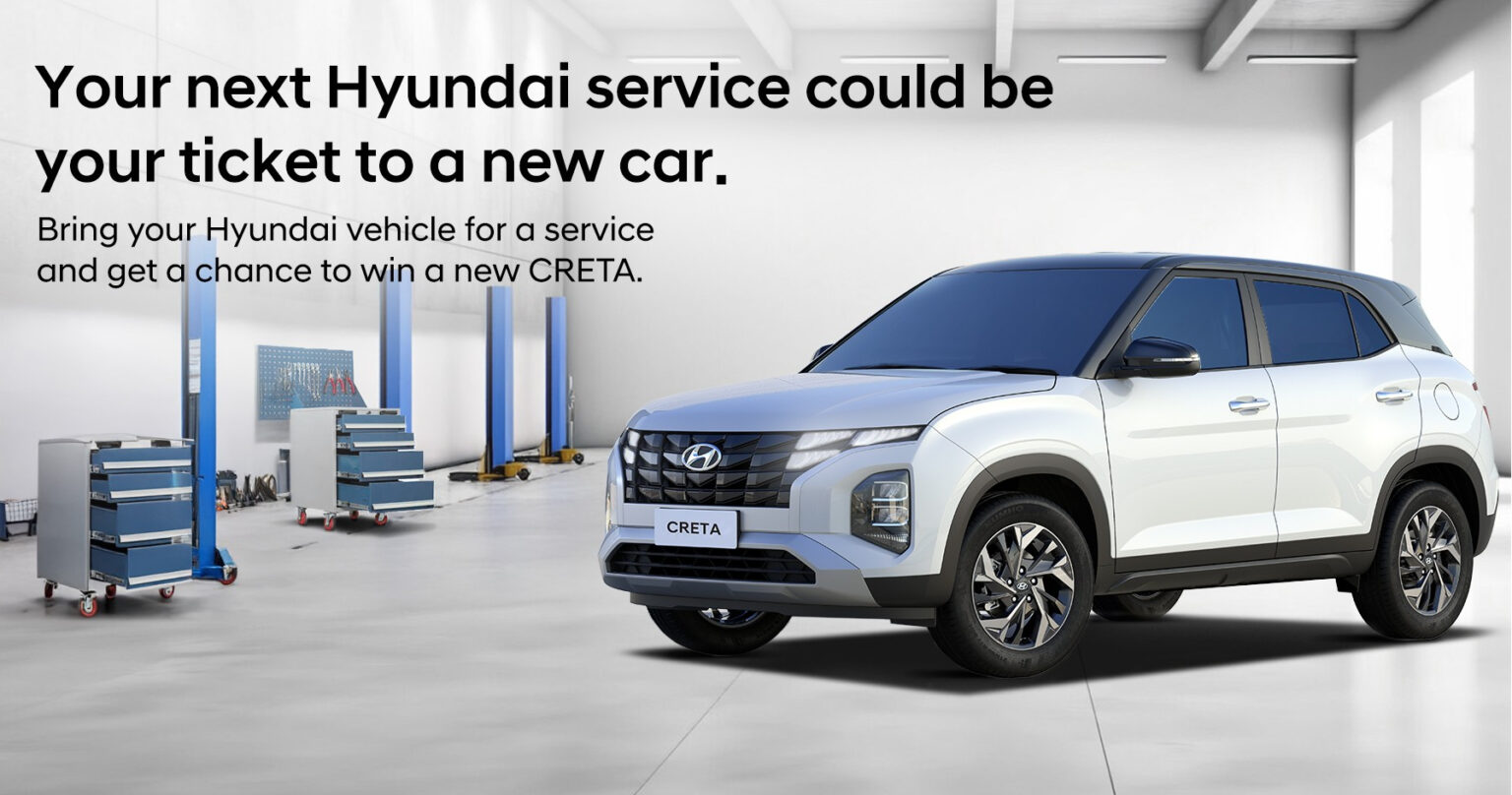 Have your Hyundai serviced by HMPH for a chance to win a brand new ...